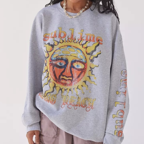 Urban Outfitters | Sweaters | Sublime Sun Washed Pullover Sweatshirt ...